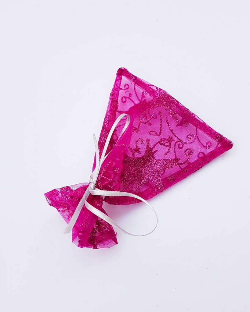 Pink Lacy Gift Bag (Small)/Jewellery Gift Bag/Handmade Unique - The ...
